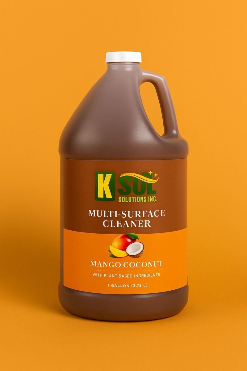 K-Sol Mango Coconut Multi-Surface Cleaner 1 Gallon - K Sol Solutions Inc